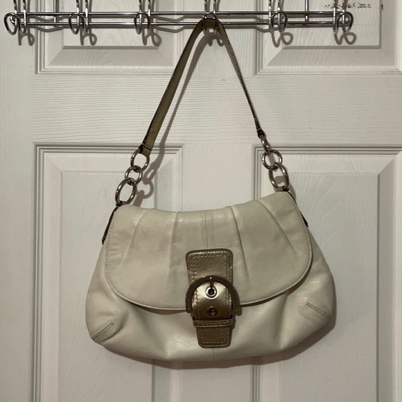 Coach | Bags | Coach Flap Leather Shoulder Bag | Poshmark